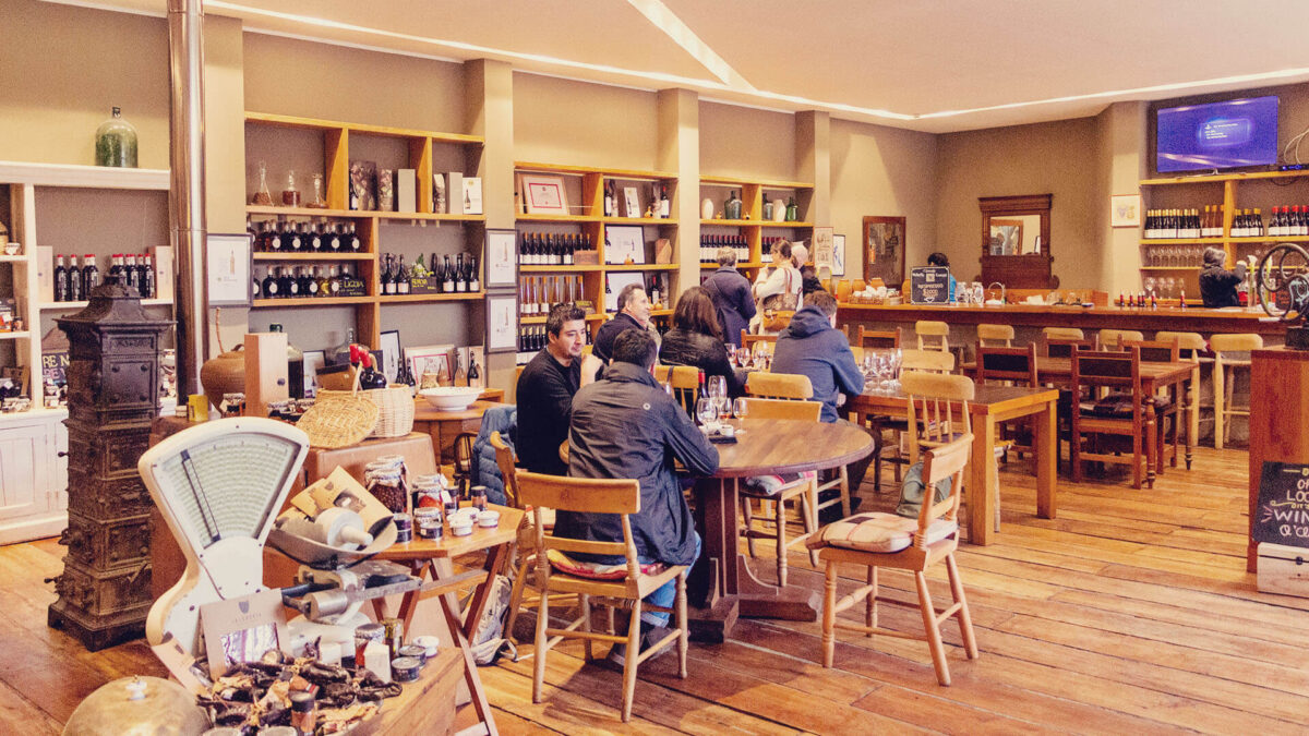 Visitando a vinícola Bodegas Re, no Vale de Casablanba