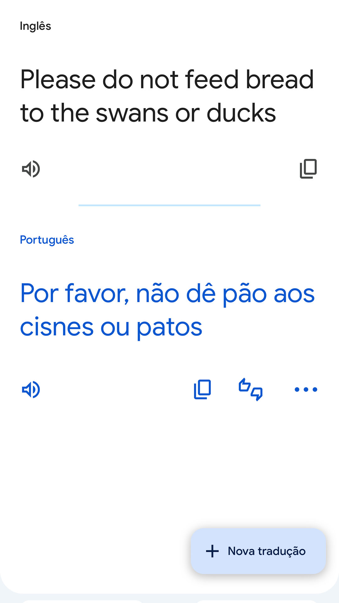 Aplicativo de tradução instantânea: Google Tradutor